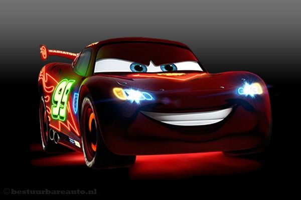 Dickie Toys Neon Lightning McQueen | Bestuurbareauto.nl